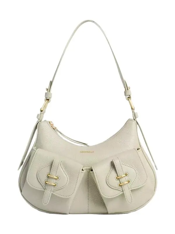 COCCINELLE Small Mavery Shoulder Bag - Neutrals