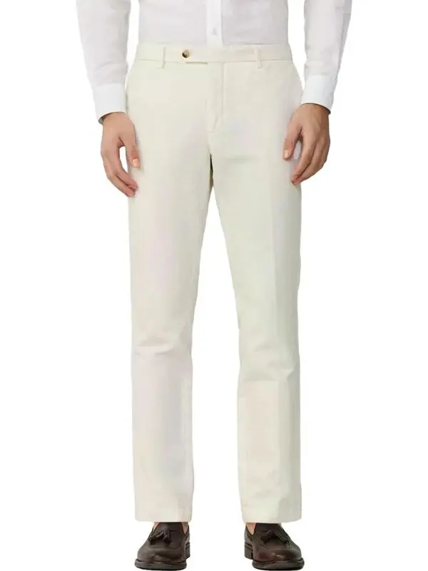 HACKETT LONDON Kensington Slim-fit Chino Trousers - Neutrals