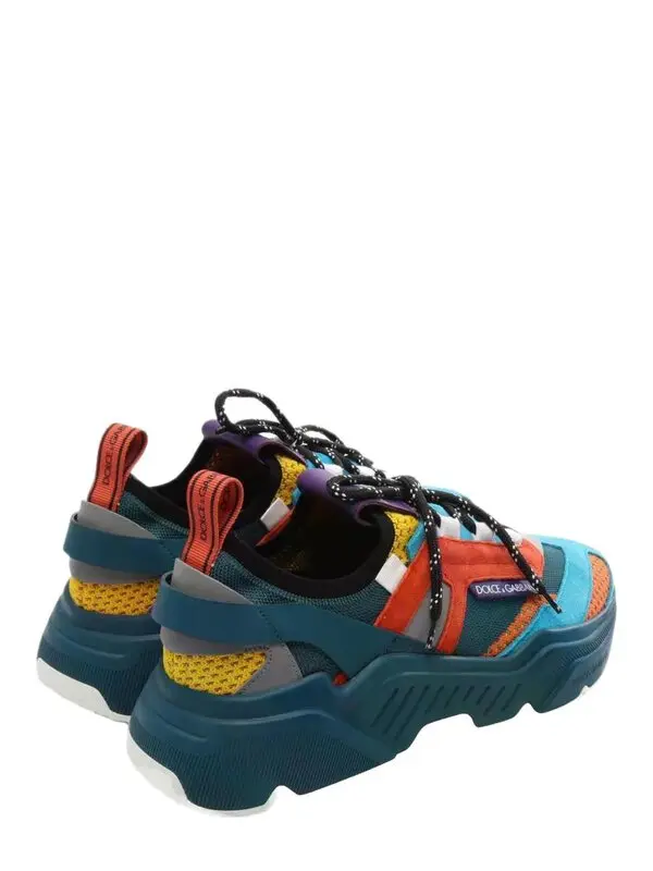 Dolce & Gabbana Panelled Low-top Sneakers - Blue