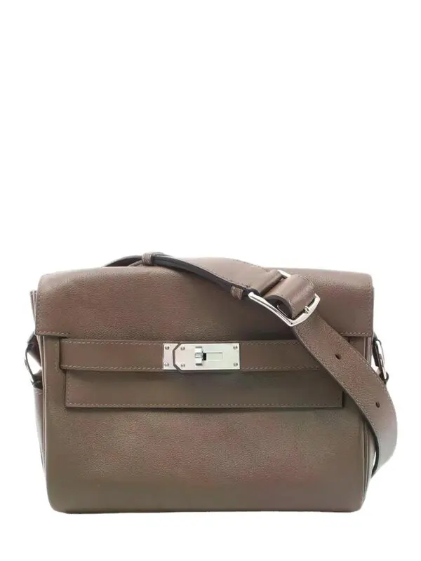 Hermès Kelly Messenger Shoulder Bag - Brown