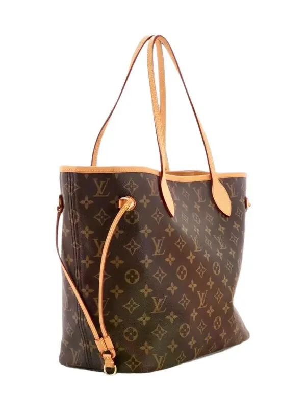 LOUIS VUITTON Monogram Canvas Mm Tote Bag - Brown