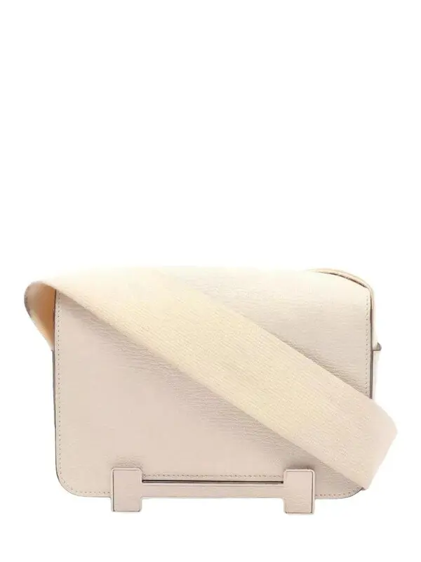 Hermès Geta Chevre-leather Mini Shoulder Bag - Neutrals