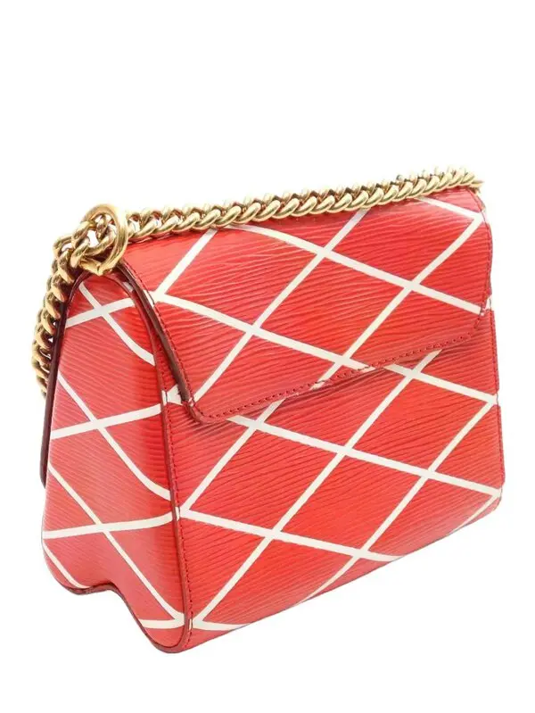 LOUIS VUITTON Twist Malletage Epi Leather Mini Shoulder Bag - Red