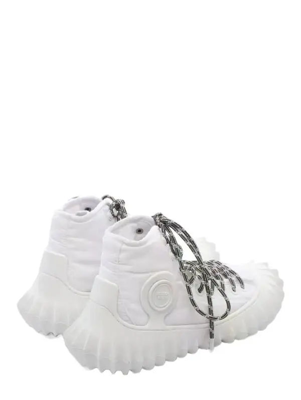 Bottega Veneta High-top Lace-up Sneakers - White