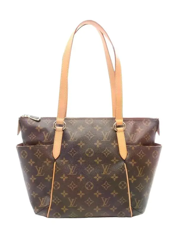 LOUIS VUITTON Monogram Canvas Shoulder Bag - Brown