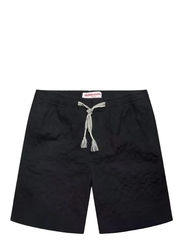 Orlebar Brown Alex Drawstring Shorts - Black