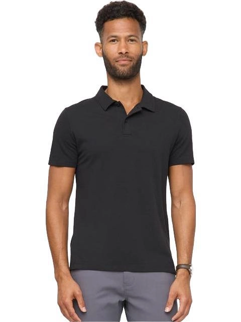 DUER Air Flow Pique Polo - Black