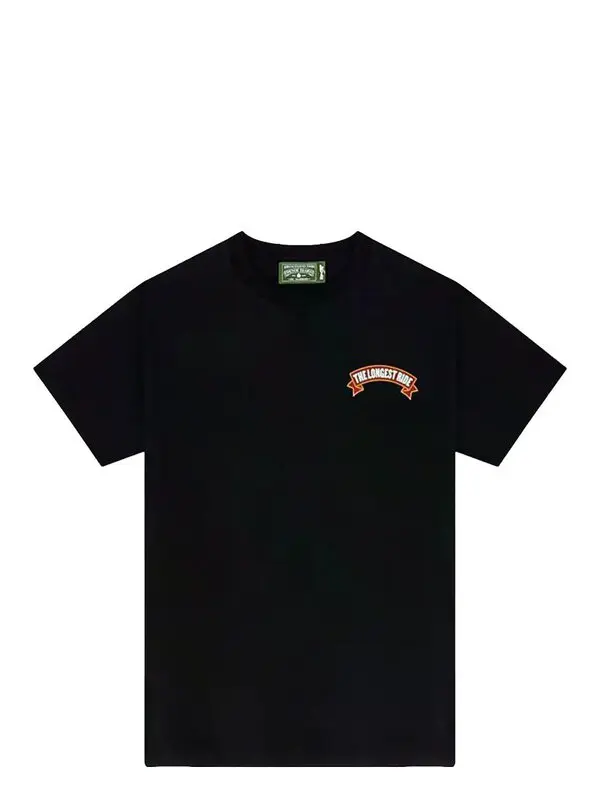 DENIM TEARS Longest Ride T-shirt - Black