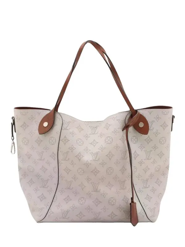 LOUIS VUITTON Monogram Mahina Hina Pm Satchel - Neutrals