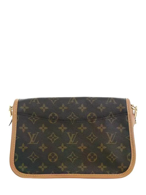LOUIS VUITTON Monogram Diane Satchel - Brown