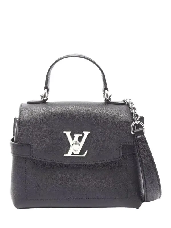 LOUIS VUITTON Mini Lockme Ever Handbag - Black