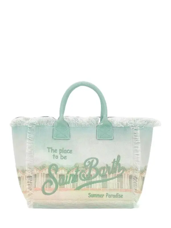 MC2 SAINT BARTH Vanity Tote Bag - Blue