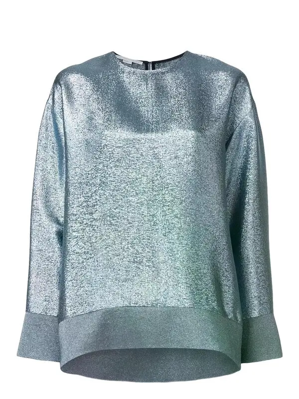 Stella McCartney Metallic Top - Blue