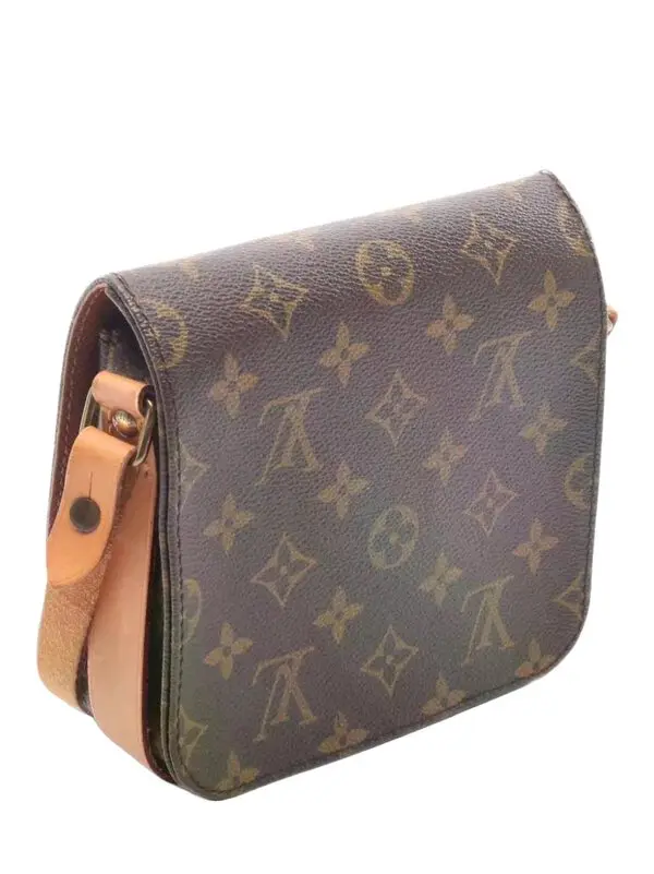 LOUIS VUITTON Monogram Canvas Shoulder Bag - Brown