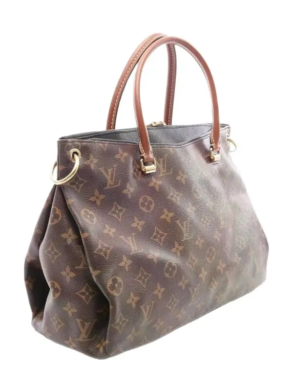 LOUIS VUITTON Pallas Monogram Tote Bag - Brown