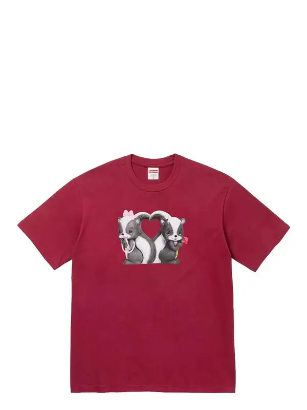 Supreme Skunk Graphic-print T-shirt - Red
