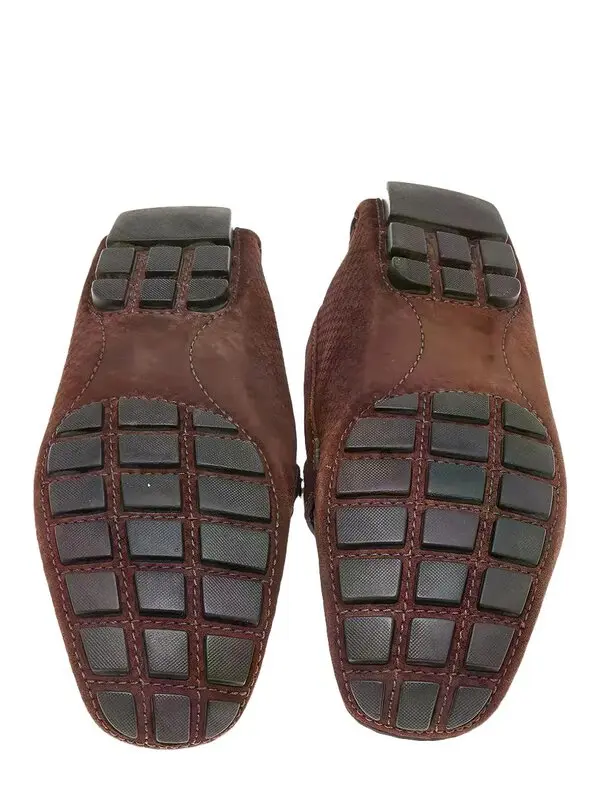 LOUIS VUITTON Monte Carlo Suede Loafers - Brown