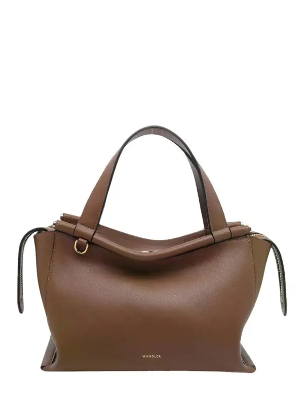 WANDLER Ida Leather Handbag - Brown