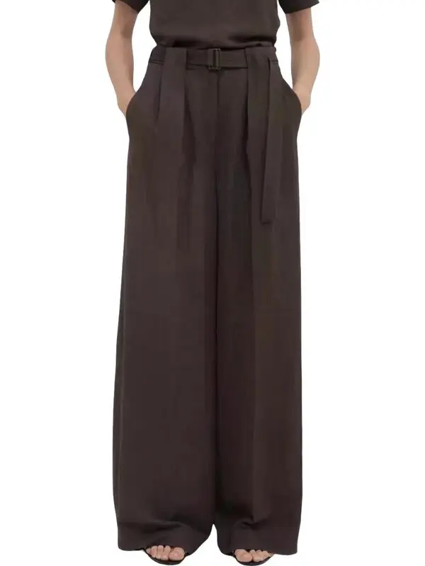 Christian Wijnants Palazzo Pants - Brown