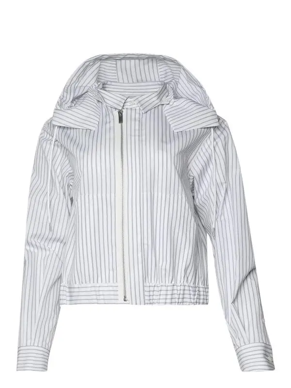 Sacai Poplin Jacket - White
