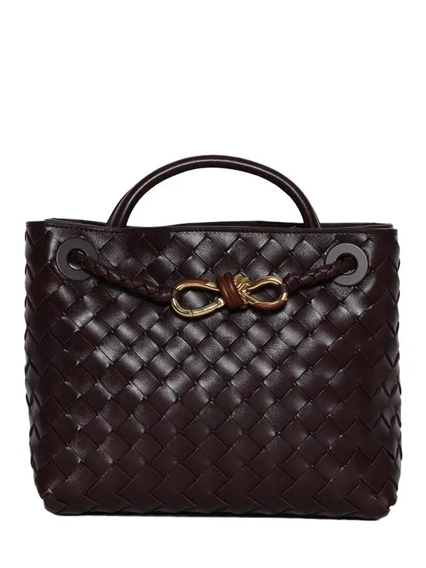 Bottega Veneta Small Andiamo Top Handle Bag - Brown