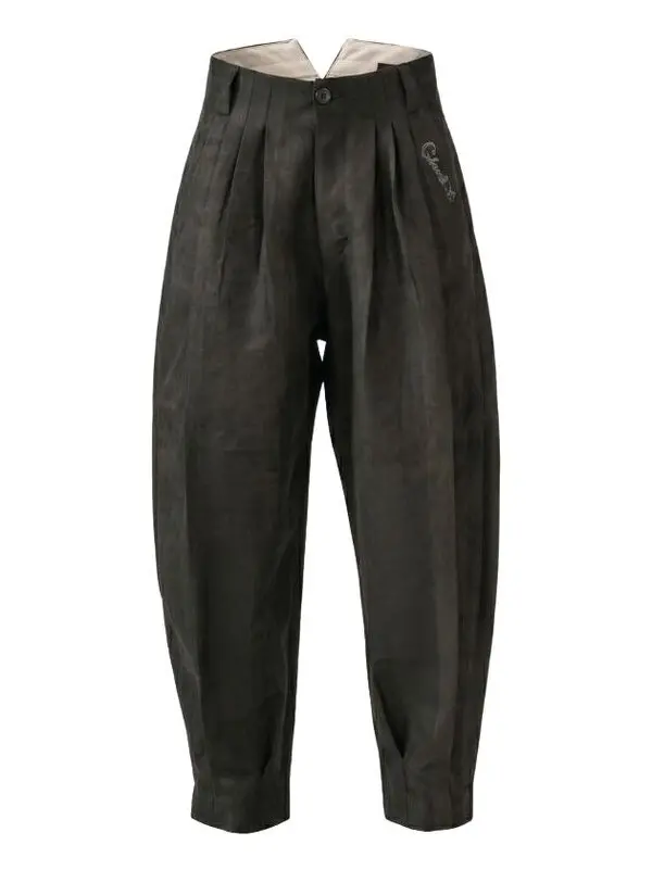 COLLECTED XX Fishtail Pants - Grey