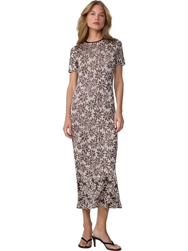 Diane Von Furstenberg Rhona Dress - Thistle Brown