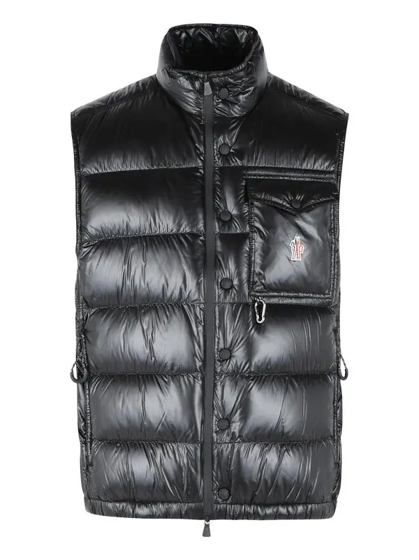 Moncler Polyamide Padded Vest - Black