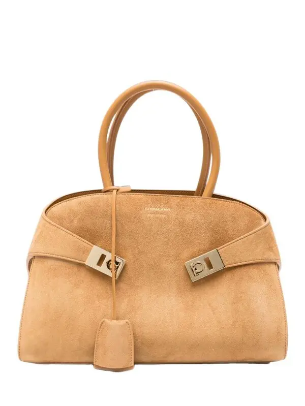FERRAGAMO Hug Small Leather Handbag - Multicolor