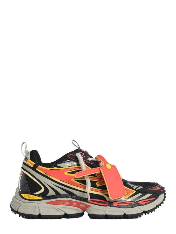 Off-White Lace Up Sneakers - Black