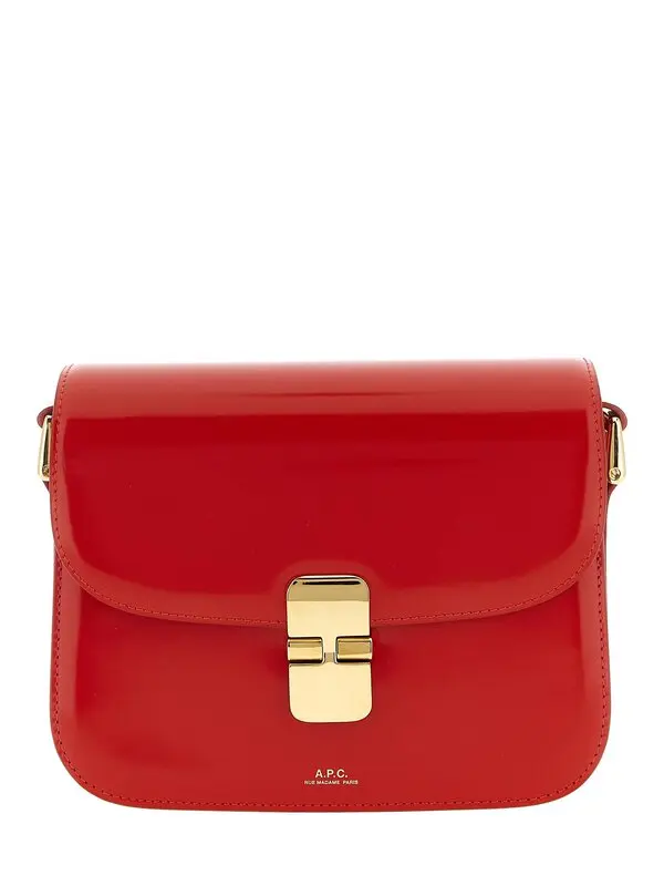 A.p.c. Grace Small Crossbody Bag - Red