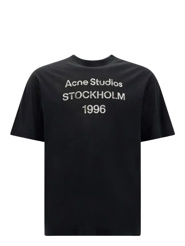 Acne Studios Cotton T-shirt - Black