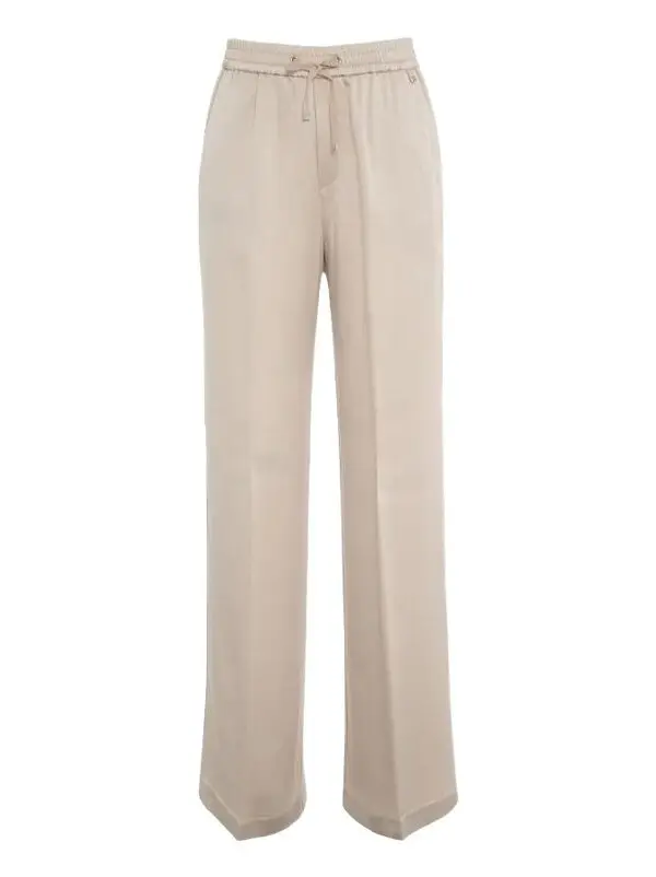 Herno Elasticated Waist Trousers - Light Brown