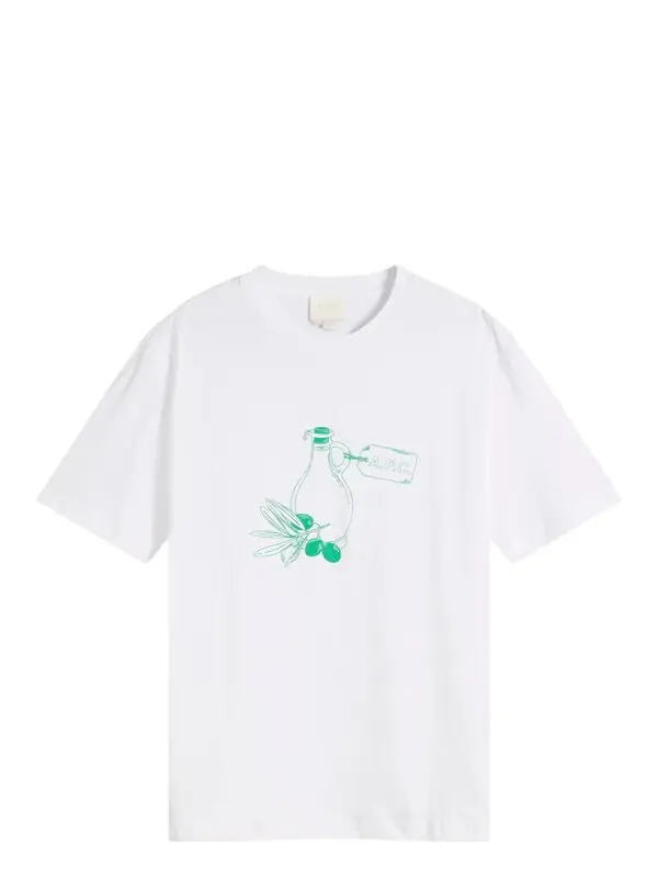 A.p.c. Graphic Print T-shirt - White