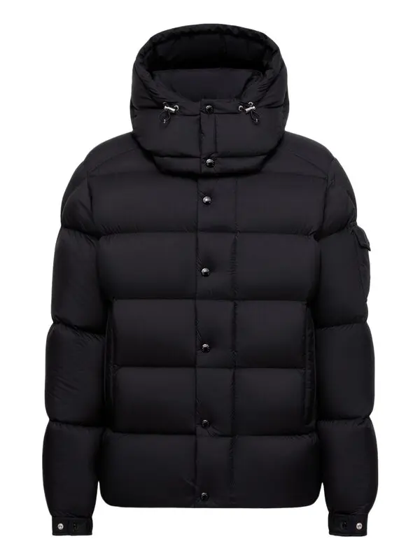 Moncler Maya 70 Hooded Short Down Jacket - Black