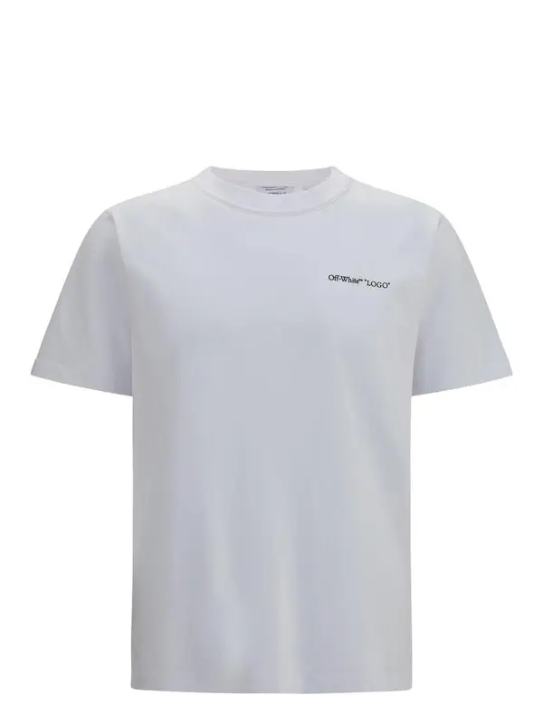 Off-White Logo Quote T-shirt - White