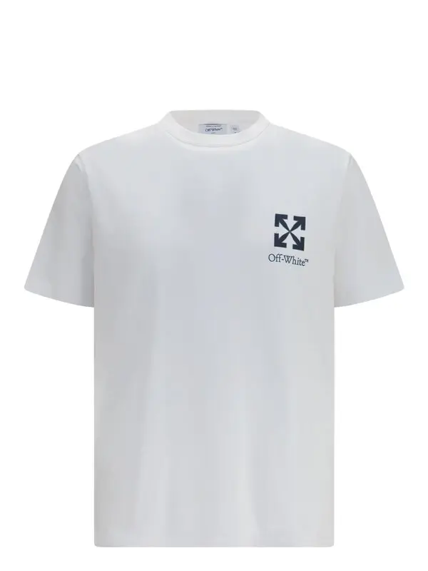 Off-White Sall Arrow T-shirt Ale - White