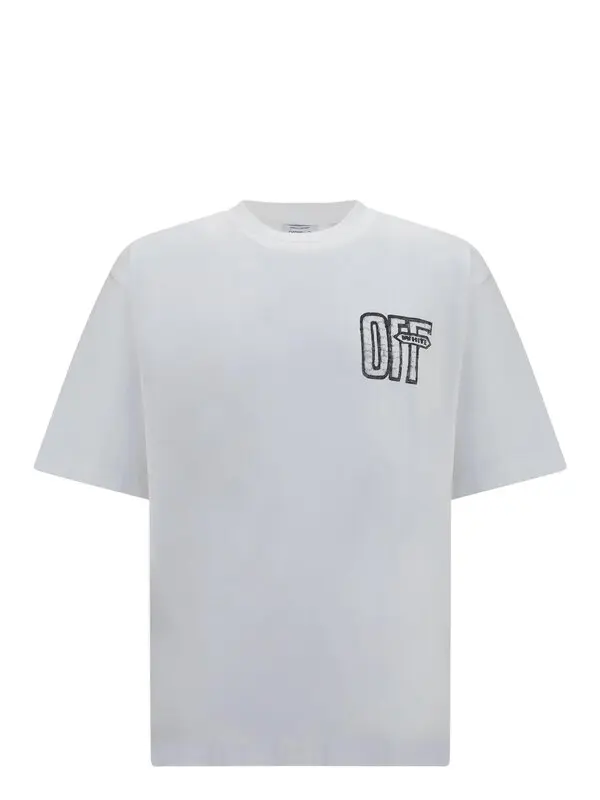 Off-White Motion Arrow Skate T-shirt - White