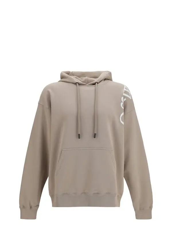 Off-White Vertical Bookish Skate Hoodie - Beige
