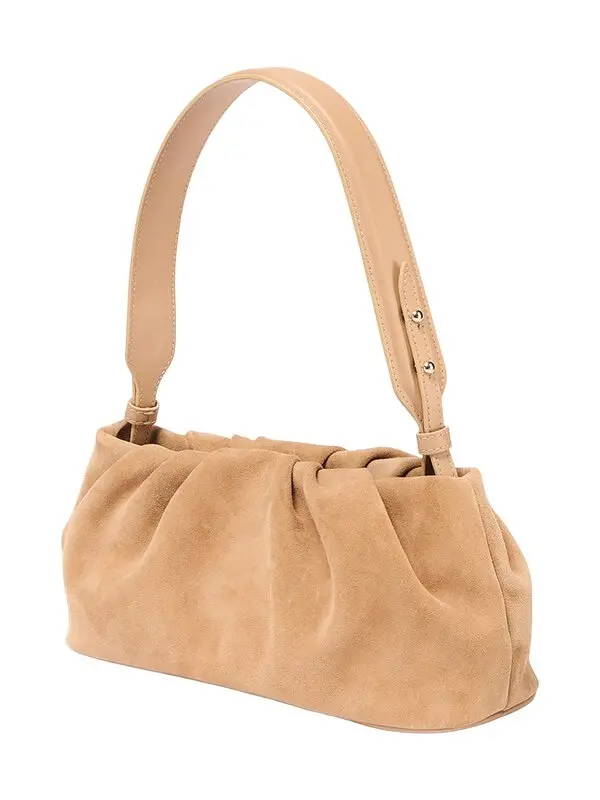 Simkhai Harlow Suede Shoulder Bag - Neutral
