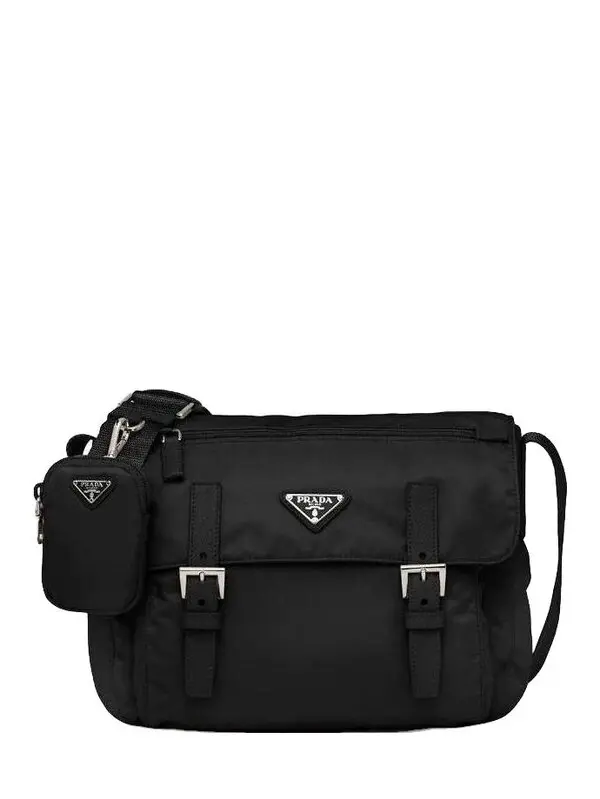 Prada Re-nylon Shoulder Bag - Black