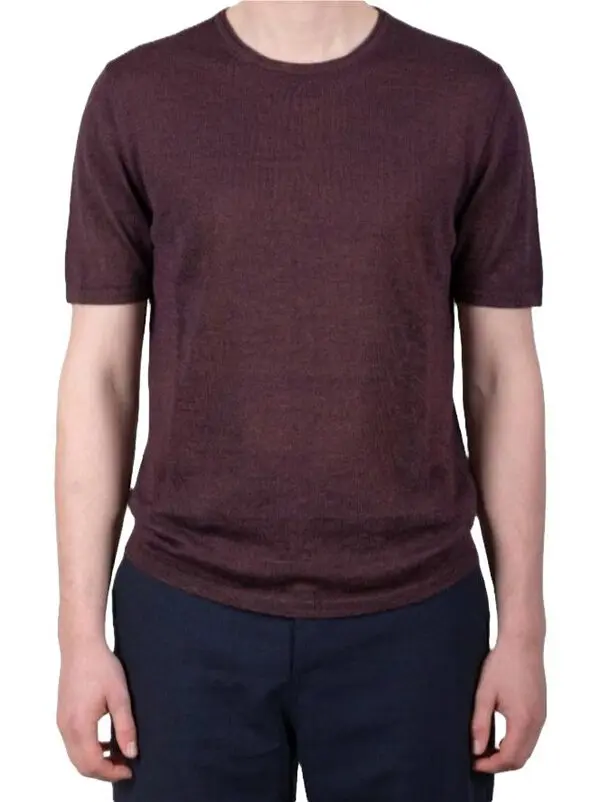 ROBERTO COLLINA Short-sleeved T-shirt - Red