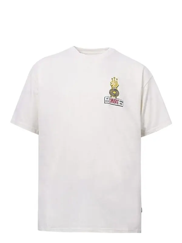 CONVERSE Sneaker Store T-shirt Asia Sizing - Egret