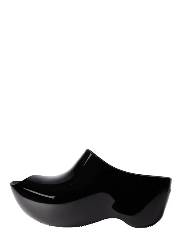 Balenciaga Technoslide Sandals - Black