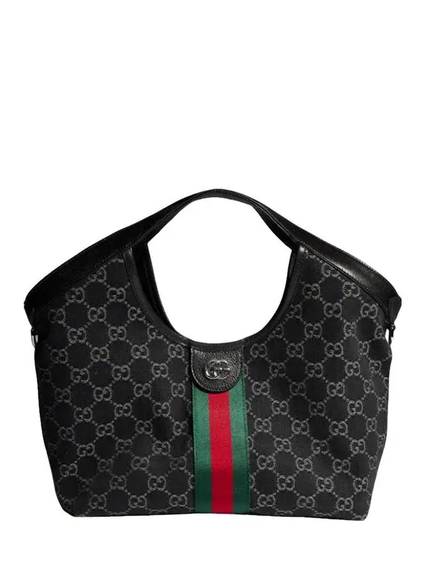 Gucci Giglio Small Tote Bag - Black