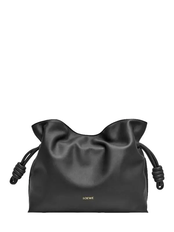 Loewe Medium Flamenco Clutch - Black