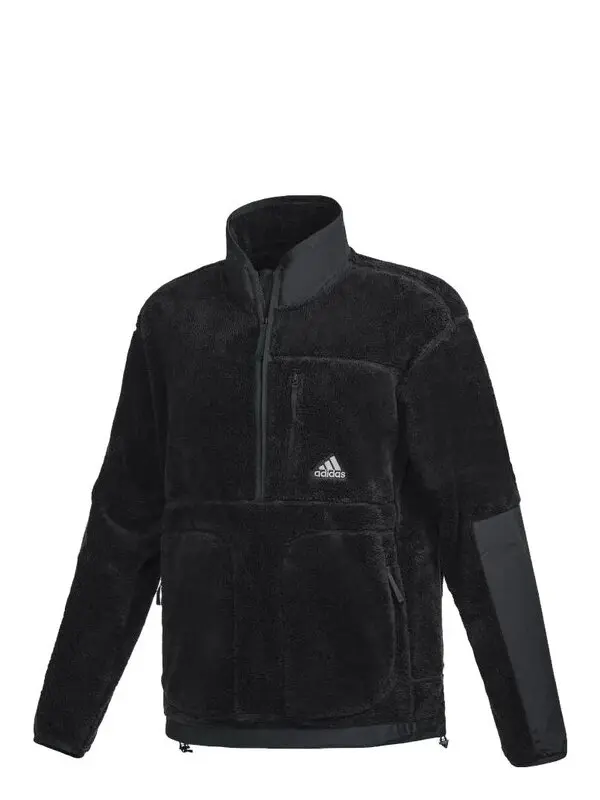 Adidas 1/4-zip Sherpa Jacket - Default Colorway