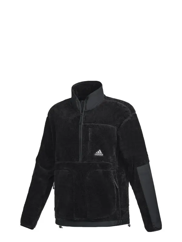 Adidas 1/4-zip Sherpa Jacket - Default Colorway