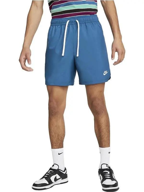 Nike Sport Essentials Woven Lined Flow Shorts - Diffused Blue/white