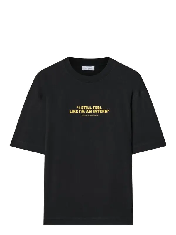Off-White Intern Skate Short-sleeve T-shirt - Black